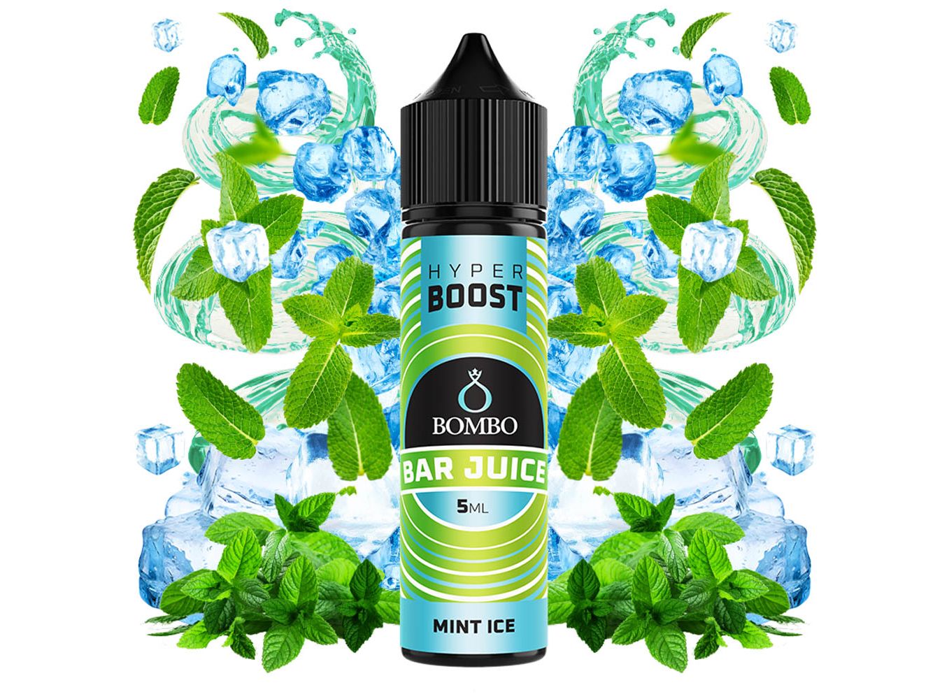 Bombo Bar Juice Hyper Boost Mint Ice 5ml/60ml FS